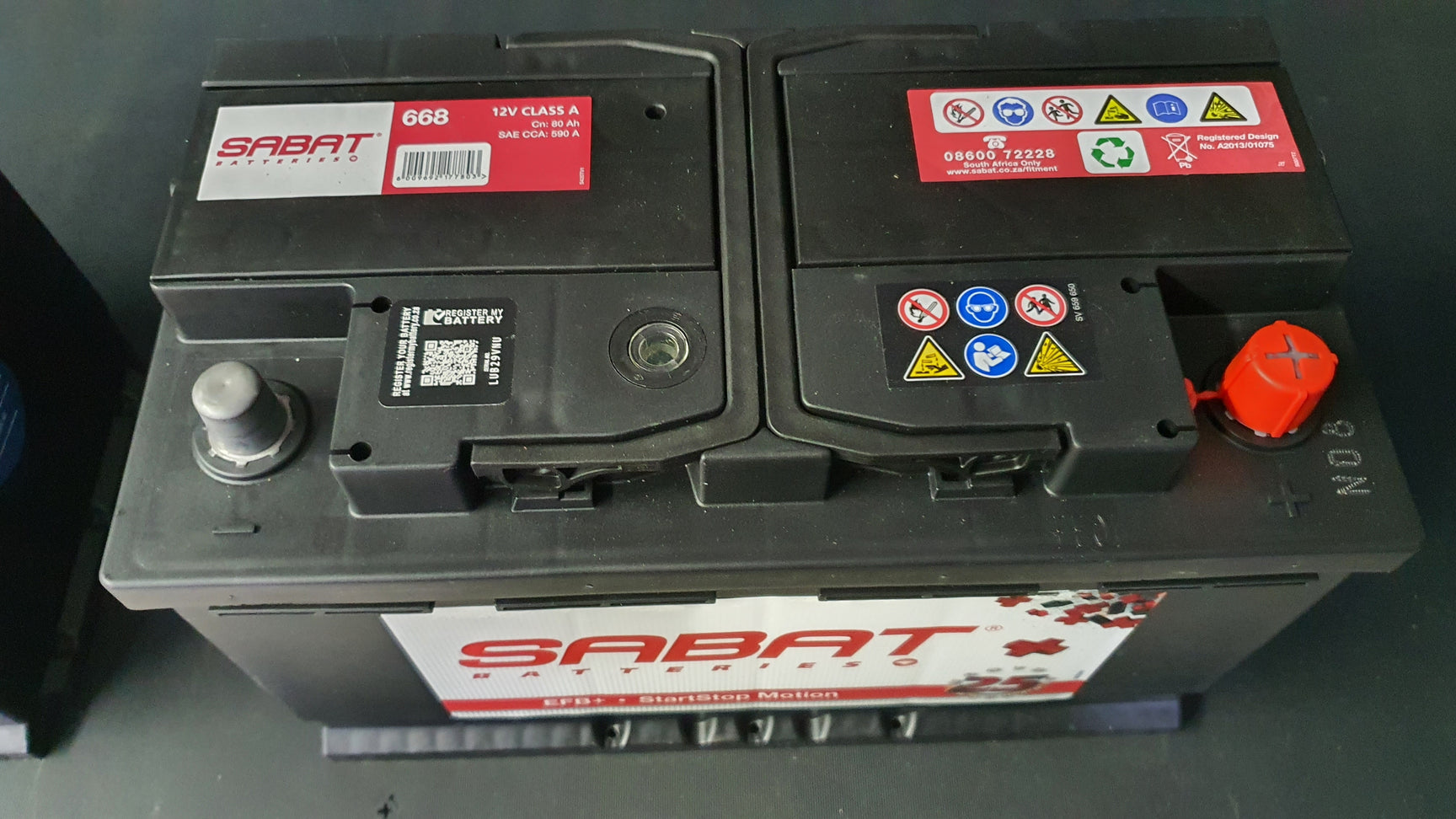 668 Sabat Car Battery – Sos Performance Accessories
